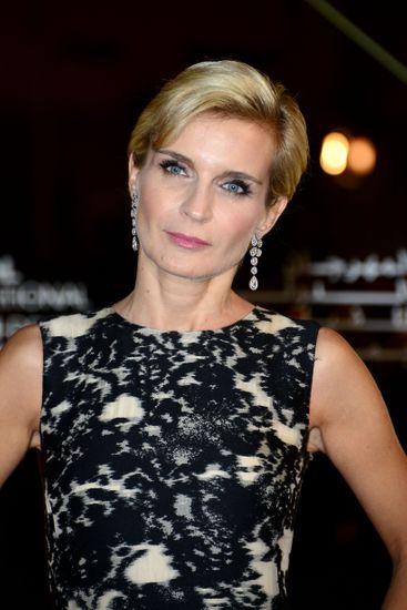 Melita Toscan Du Plantier Attending Screening Editorial Stock Photo ...
