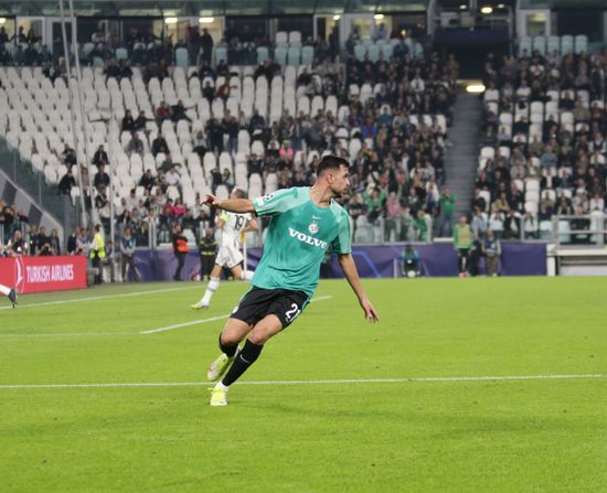 Din David Maccabi Haifa Celebrating After Editorial Stock Photo - Stock ...