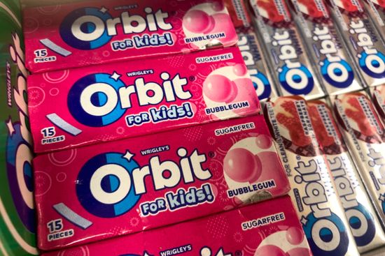 Orbit Chewing Gums Packaging Seen Shop Editorial Stock Photo - Stock ...