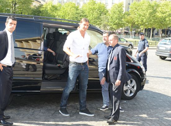 Psgs New Signing Zlatan Ibrahimovic His Editorial Stock Photo - Stock ...