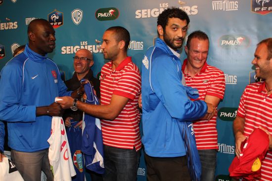 Omar Sy Ramzy Bedia Players Brest Editorial Stock Photo - Stock Image ...