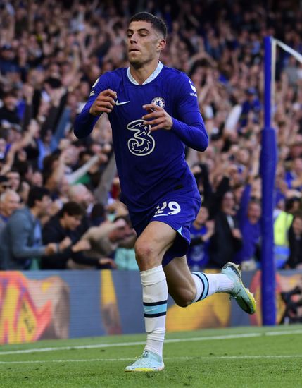 Goal Celebrations Kai Havertz Chelsea During Editorial Stock Photo ...
