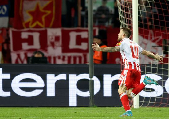 Aleksandar Katai Red Star Celebrates After Editorial Stock Photo ...
