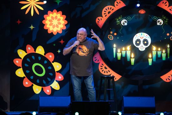 Comedian Rick Gutierrez Performs During Beyond Editorial Stock Photo ...