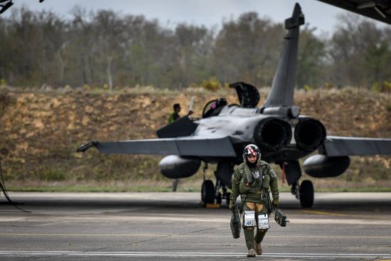 French Rafale Fighter Jet Pilots Take Editorial Stock Photo - Stock ...