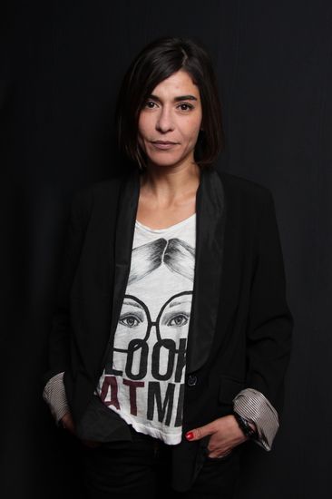 Lubna Azabal Poses During Photo Session Editorial Stock Photo - Stock ...