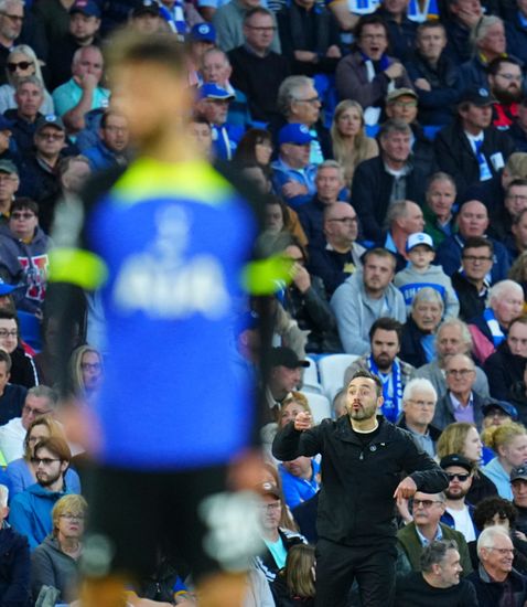 Brighton Manager Roberto De Zerbi Editorial Stock Photo - Stock Image ...