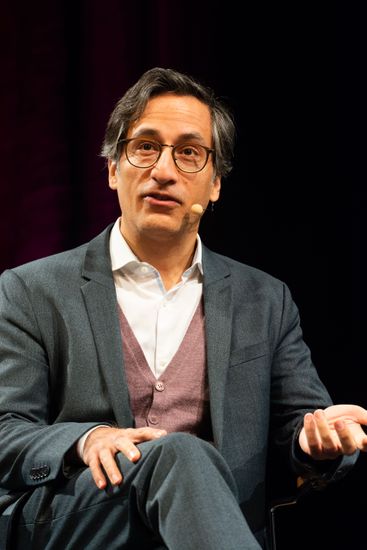 Alexander German Journalist Seen During Litcologne Editorial Stock ...