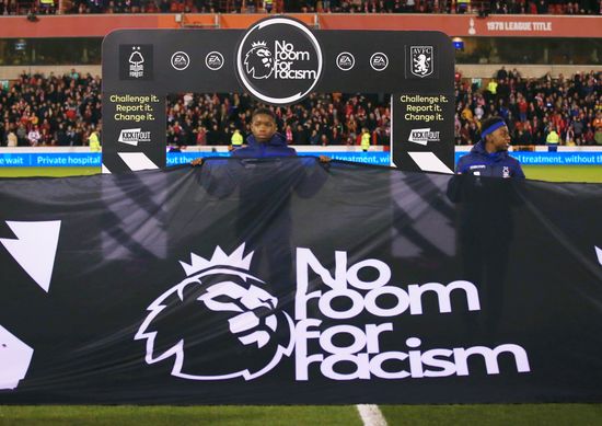 No Room Racism Handshake Board Ahead Editorial Stock Photo - Stock ...