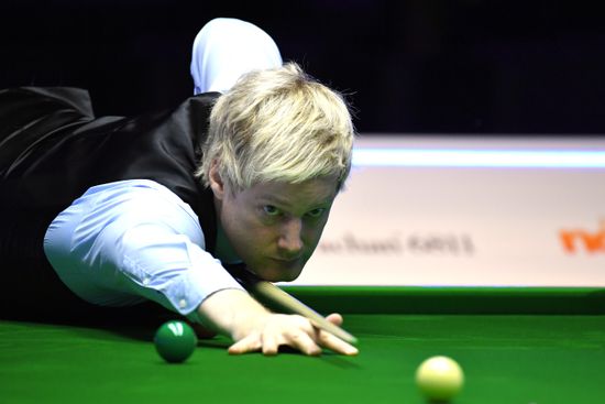 Neil Robertson Playing Cue During Match Editorial Stock Photo - Stock ...