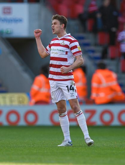 Harrison Biggins Doncaster Rovers Celebrates Scoring Editorial Stock ...