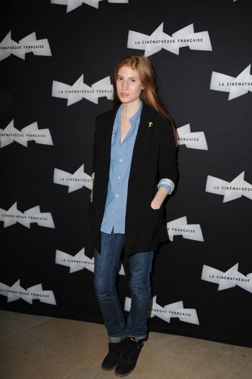 Agathe Bonitzer Arriving Bulle Ogier Movie Editorial Stock Photo ...