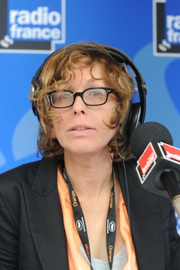 French Journalist Pascale Clark Presents Her Editorial Stock Photo ...