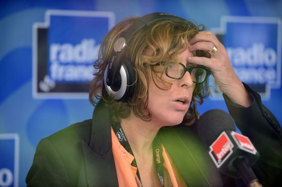 French Journalist Pascale Clark Presents Her Editorial Stock Photo ...