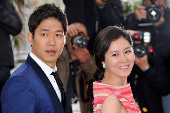 Yu Junsang Moon Sori Posing During Editorial Stock Photo - Stock Image ...