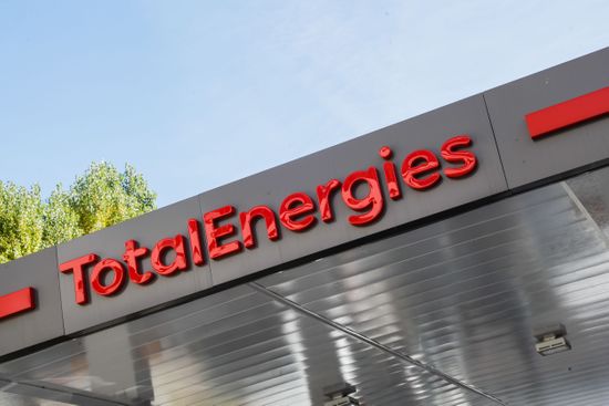 Total Energies Gas Station Suburbs Paris Editorial Stock Photo - Stock ...