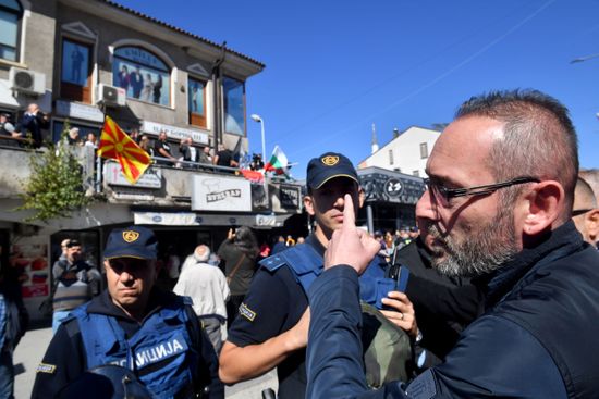 People Protest Against Opening Tsar Boris Editorial Stock Photo - Stock ...