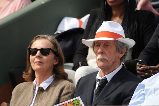 Jean Rochefort His Wife Delphine Gleize Editorial Stock Photo - Stock ...