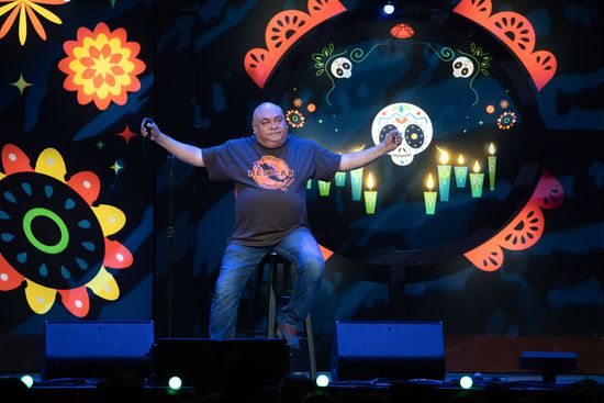 Comedian Rick Gutierrez Performs During Beyond Editorial Stock Photo ...
