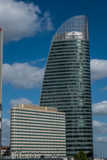 Illustration Engie Tower Worlds Third Largest Editorial Stock Photo ...