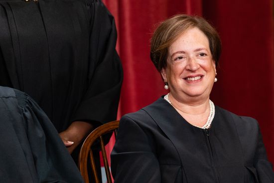Associate Justice Elena Kagan During Formal Editorial Stock Photo ...