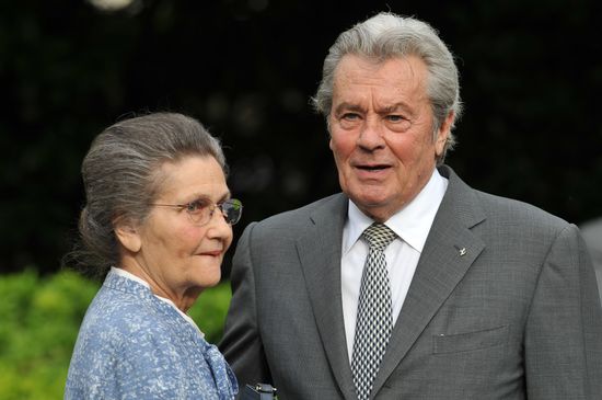 Alain Delon Simone Veil Attend Speech Editorial Stock Photo - Stock ...