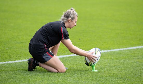 Wales Elinor Snowsill Lines Her Kick Editorial Stock Photo - Stock ...