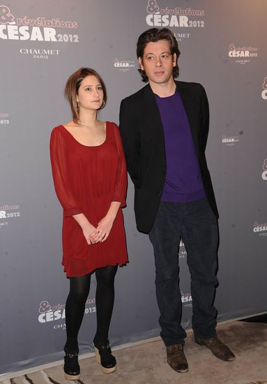 Lola Creton Benjamin Biolay Attending Chaumets Editorial Stock Photo ...