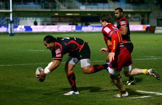Newport Gwent Dragons Andy Tuilagi During Editorial Stock Photo - Stock ...