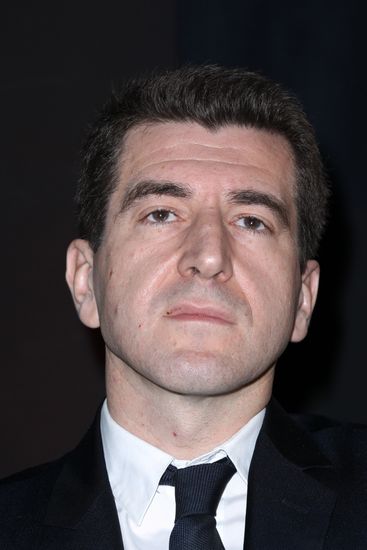Matthieu Pigasse Pictured During Press Conference Editorial Stock Photo ...