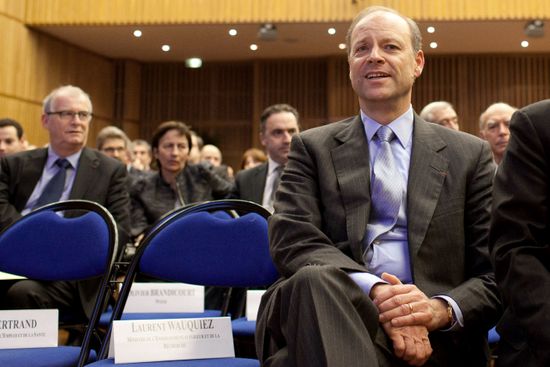 Sanofi General Director Chris Viehbacher Pictured Editorial Stock Photo ...