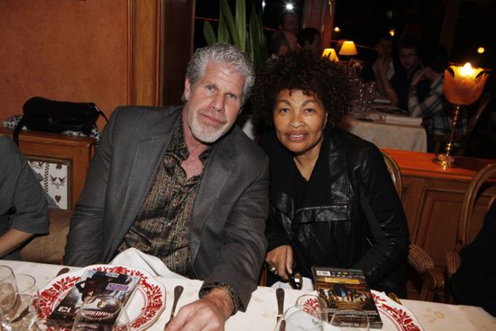 Ron Perlman His Wife Posing Diner Editorial Stock Photo - Stock Image ...