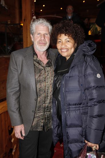 Ron Perlman His Wife Posing Diner Editorial Stock Photo - Stock Image ...