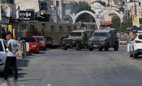 Israeli Armored Vehicles During Israeli Army Editorial Stock Photo ...