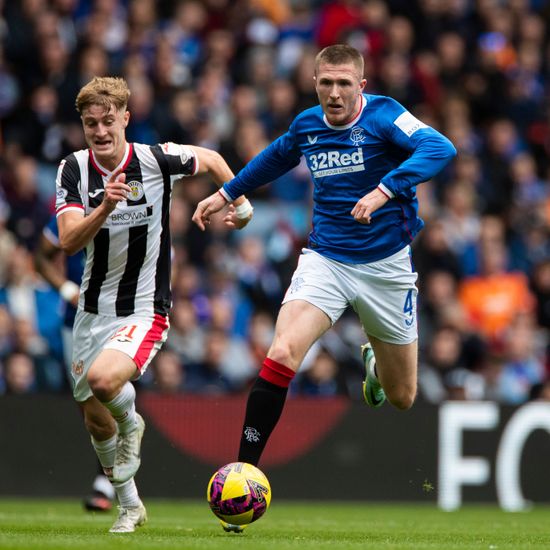 Alex Grieve St Mirren John Lundstram Editorial Stock Photo - Stock ...