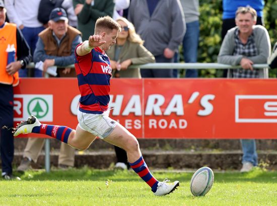 Clontarf Vs Lansdowne Clontarfs Conor Kelly Editorial Stock Photo ...