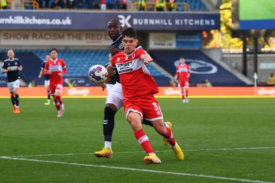 Middlesbrough Midfielder Ryan Giles 3 Millwall Editorial Stock Photo ...