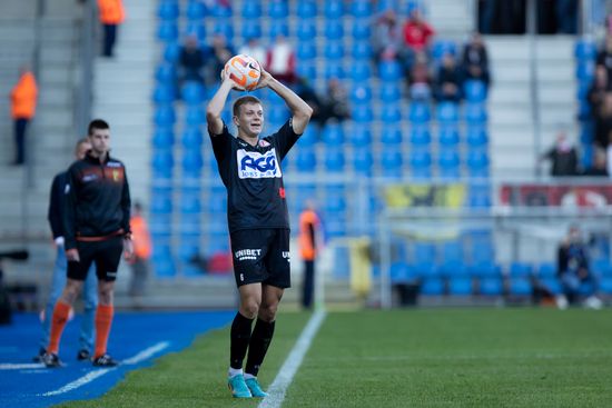 Kortrijks Oleksii Sych Pictured During Soccer Editorial Stock Photo - Stock Image | Shutterstock