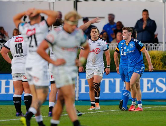 Rob Russell Leinster Scores Try Royal Editorial Stock Photo - Stock ...