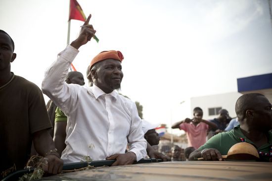 Guinea Bissau Presidential Candidate Former President Editorial Stock ...
