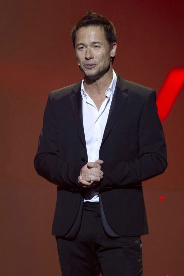 French Humorist Actor Stephane Rousseau Performs Editorial Stock Photo ...