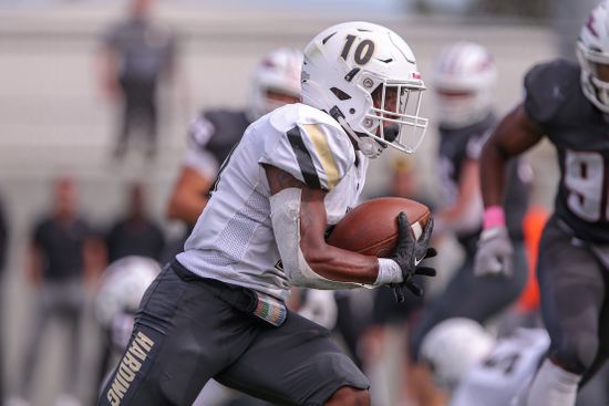 Harding University Bisons Running Back Jhalen Editorial Stock Photo ...
