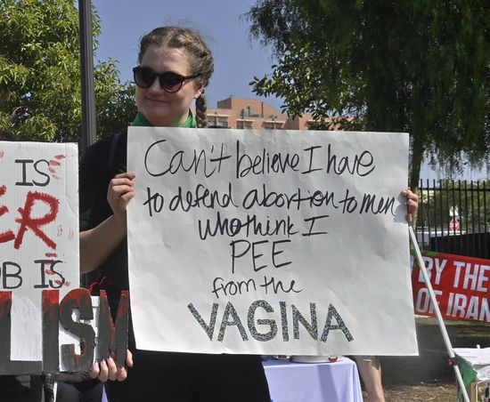 Hundreds Rally Womens Reproductive Rights Part Editorial Stock Photo ...
