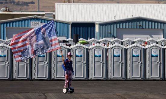 Man Dressed Uncle Sam Hoover Boards Editorial Stock Photo - Stock Image ...