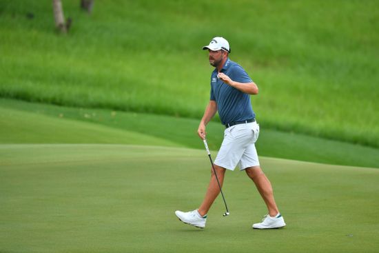 Marc Leishman Punch Gc Team Reacts Editorial Stock Photo - Stock Image ...