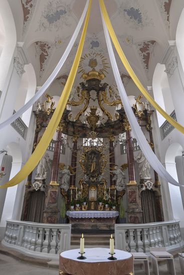 Rococo High Altar 1761 Pilgrimage Church Editorial Stock Photo - Stock ...