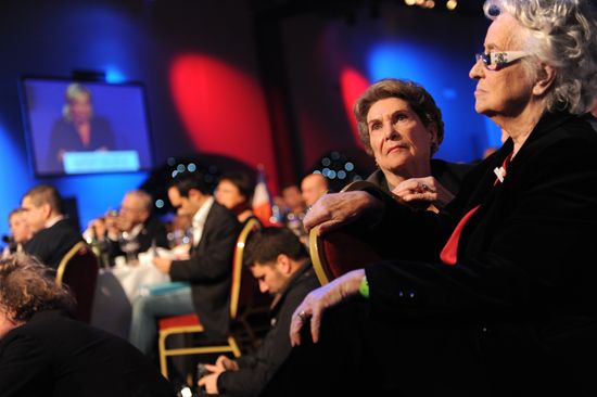 Atmosphere During Speech President French Far Editorial Stock Photo ...