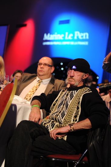 Atmosphere During Speech President French Far Editorial Stock Photo ...
