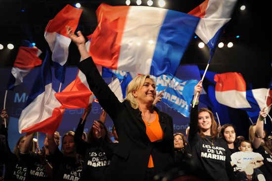 President French Far Right Party Front Editorial Stock Photo - Stock ...