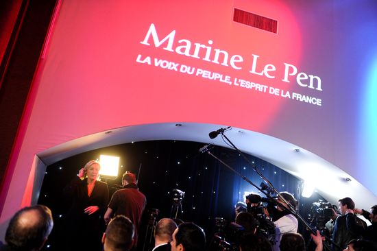 President French Far Right Party Front Editorial Stock Photo - Stock ...